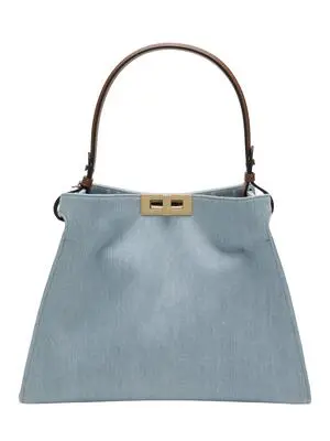 Fendi Light Denim Way Bag - Blue