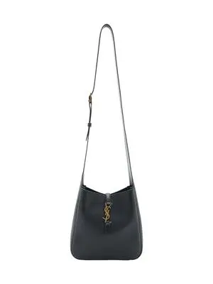 Saint Laurent Le 5 A 7 Leather Crossbody Bag - Black