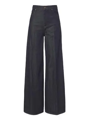 Max Mara High-rise Wide-leg Jeans - Blue