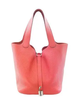 Hermès Picotin Lock Mm Handbag - Red