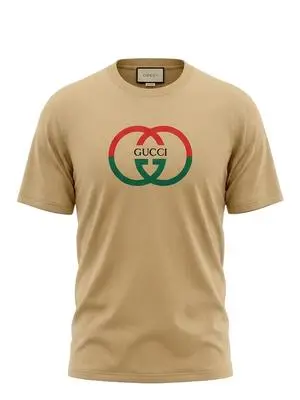 Gucci Cotton Jersey Printed T-shirt - Brown