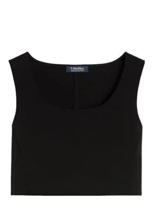 MAX MARA Max Mara Sleeveless Top With Wide Round Neck