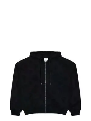 Casablanca Appliqué Monogram Hoodie - Black