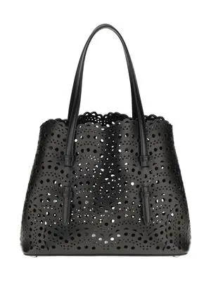 Alaïa Mina 25 Tote Bag - Black