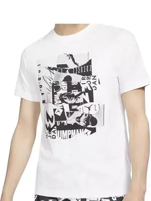 Nike As M J Brand Jm Flt Aop Ss Cre White - Default Color