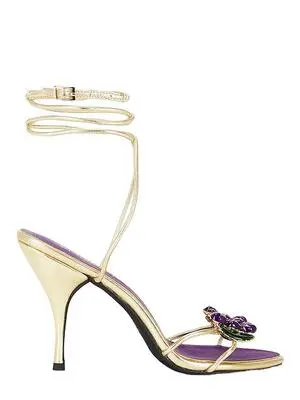Jeffrey Campbell Kleo Stiletto Sandal - Grape Combo
