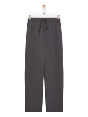 Loewe Drawstring Casual Pants - Medium Gray