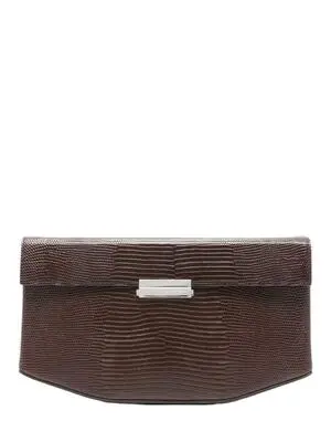 TOTÊME Toteme Lizard-Effect Leather Shoulder Bag