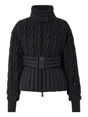 MONCLER Moncler Quilted Down Jacket With Belt