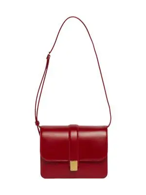 Khaite Blake Flap Shoulder Bag - Red