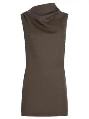 Khaite Khaite Astor Dress Brown