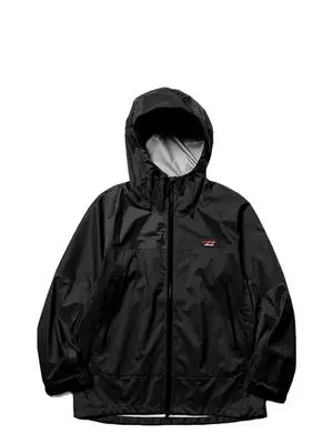 NANGA Hooded Zip-up Casual Jacket - Black