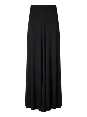 TOTEME Flared Maxi Skirt - Black