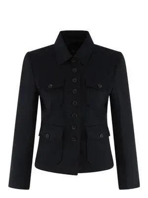 NILI LOTAN Nili Lotan Buttoned Utility Jacket