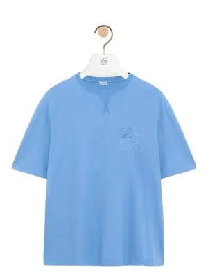 Loewe Loewe Loose Fit T-Shirt Blue