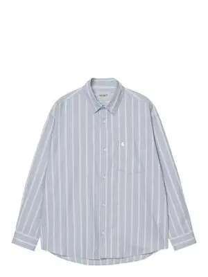 Carhartt Work In Progress L/s Beale Shirt - Gray