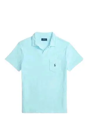 Polo Ralph Lauren Logo Embroidered Short Sleeved Polo Shirt - Blue