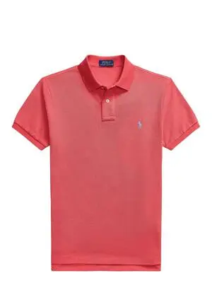 Polo Ralph Lauren Polo Ralph Lauren Short-Sleeved Buttoned Polo Shirt Red