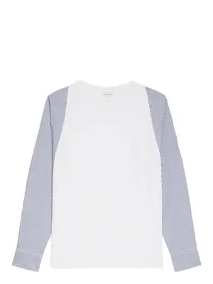 Dries Van Noten Contrast Sleeves T-shirt - White