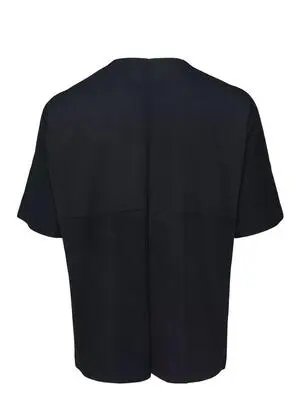 Issey Miyake Panelled Crew-neck T-shirt - Black