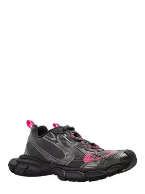 Balenciaga Panelled Low-top Sneakers - Black