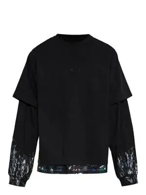 Balenciaga Hybrid Double T-shirt - Black