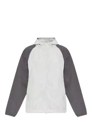 Balenciaga Zip-up Hooded Jacket - Grey