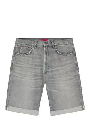 Hugo Faded Effect Shorts - Grey