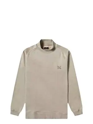 Needles Mock Neck Sweatshirt - Neutrals