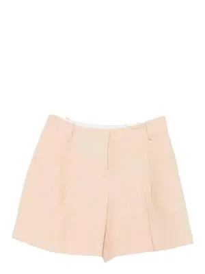 Ermanno Scervino Belt-loop Pleated Shorts - Neutrals