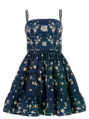 Agua Bendita Mini Lima Promesa Dress - Blue