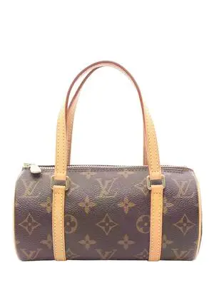 LOUIS VUITTON Monogram Papillon 30 Handbag - Brown