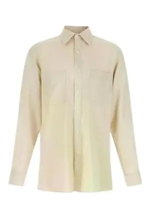 CELLAR DOOR Chest-pocket Shirt - Neutrals