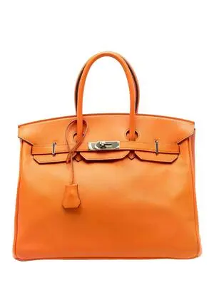 Hermès Birkin 35 Handbag - Orange