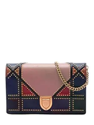 Dior Small Studded Diorama Flap Crossbody Bag - Multicolour