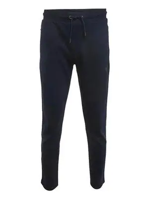 Emporio Armani Drawstring Jersey Track Pants - Blue