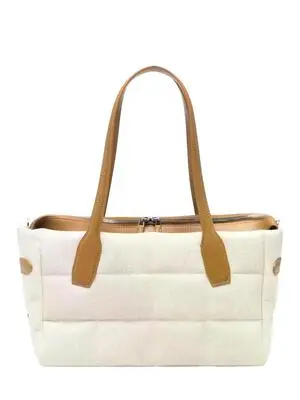 VEECOLLECTIVE Small Tela Shoulder Bag - Neutrals