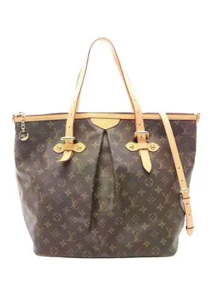 LOUIS VUITTON Palermo Gm Satchel - Brown