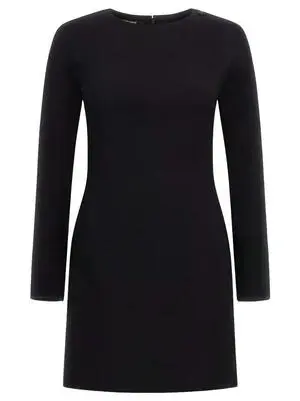 Roberto Cavalli Long-sleeve Mini Dress - Black