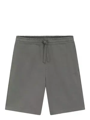 Hugo Logo Embroidered Drawstring Shorts - Grey