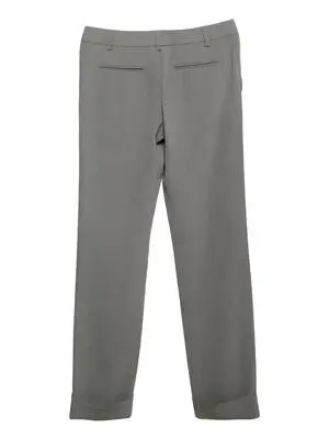 Emporio Armani Crepe Slim-fit Trousers - Grey