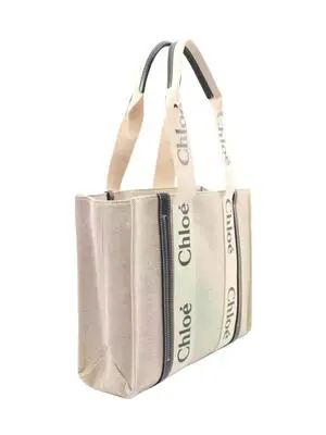 Chloé Woody Tote Bag - Neutrals