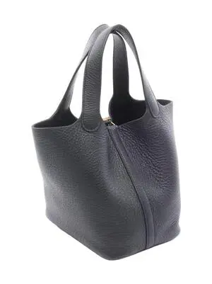 Hermès Picotin Lock Clemence Handbag - Black