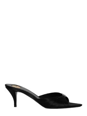 Saint Laurent Jerry Mules - Black