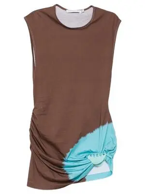 Christopher Esber Tie Dye Snap Clip Tank Dress - Multi
