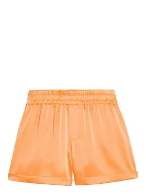 ALICE + OLIVIA Alice + Olivia Richie Satin Crepe Shorts