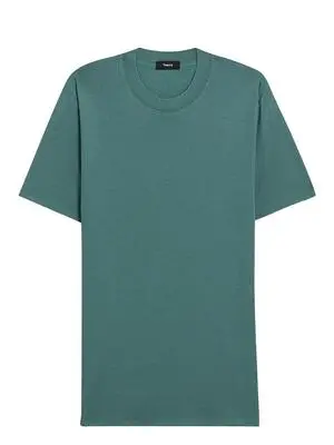 Theory Sarior Modalblend Jersey Tshirt - Forest Green