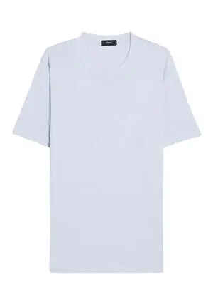 Theory Sarior Modalblend Jersey Tshirt - Light Blue