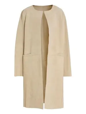 TOTEME Suede Coat - Beige