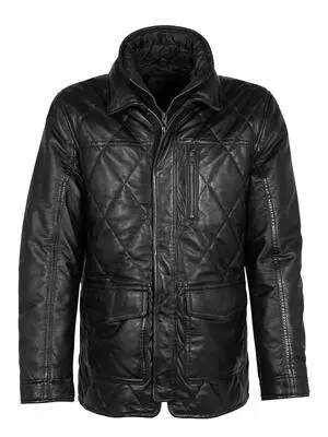 MAURITIUS Mauritius Bartley Quilted Leather Jacket